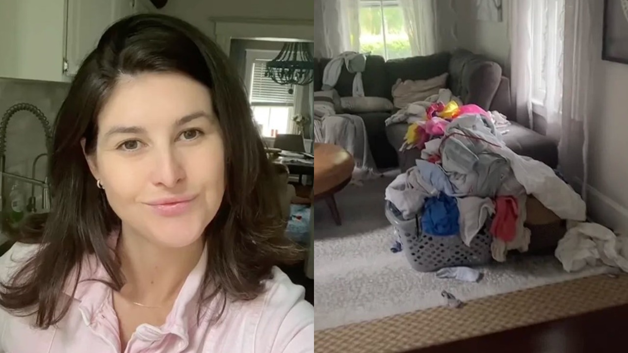 Woman stops housework after husband claims she does nothing Woman stops housework after husband claims she does nothing