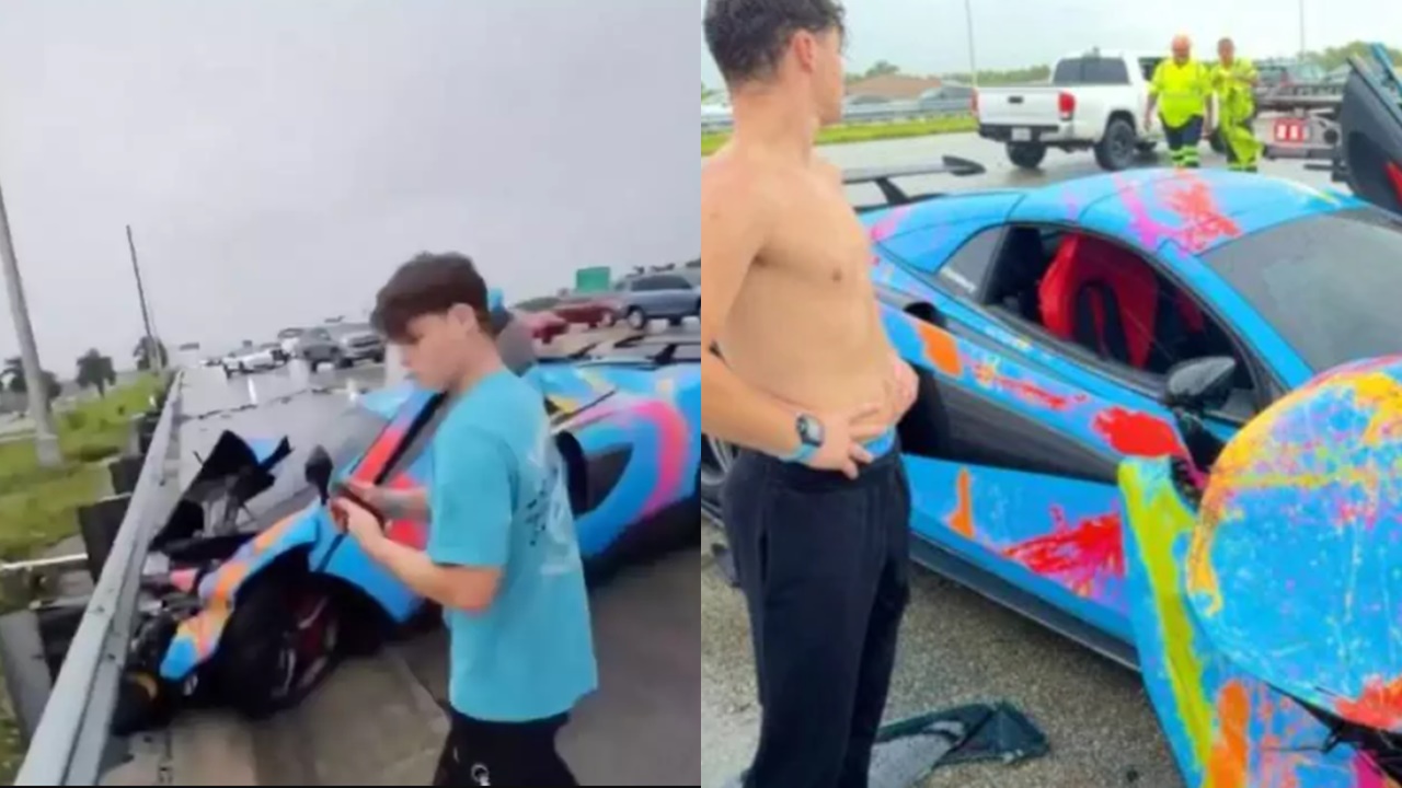 YouTuber could face legal action after crashing McLaren during livestream