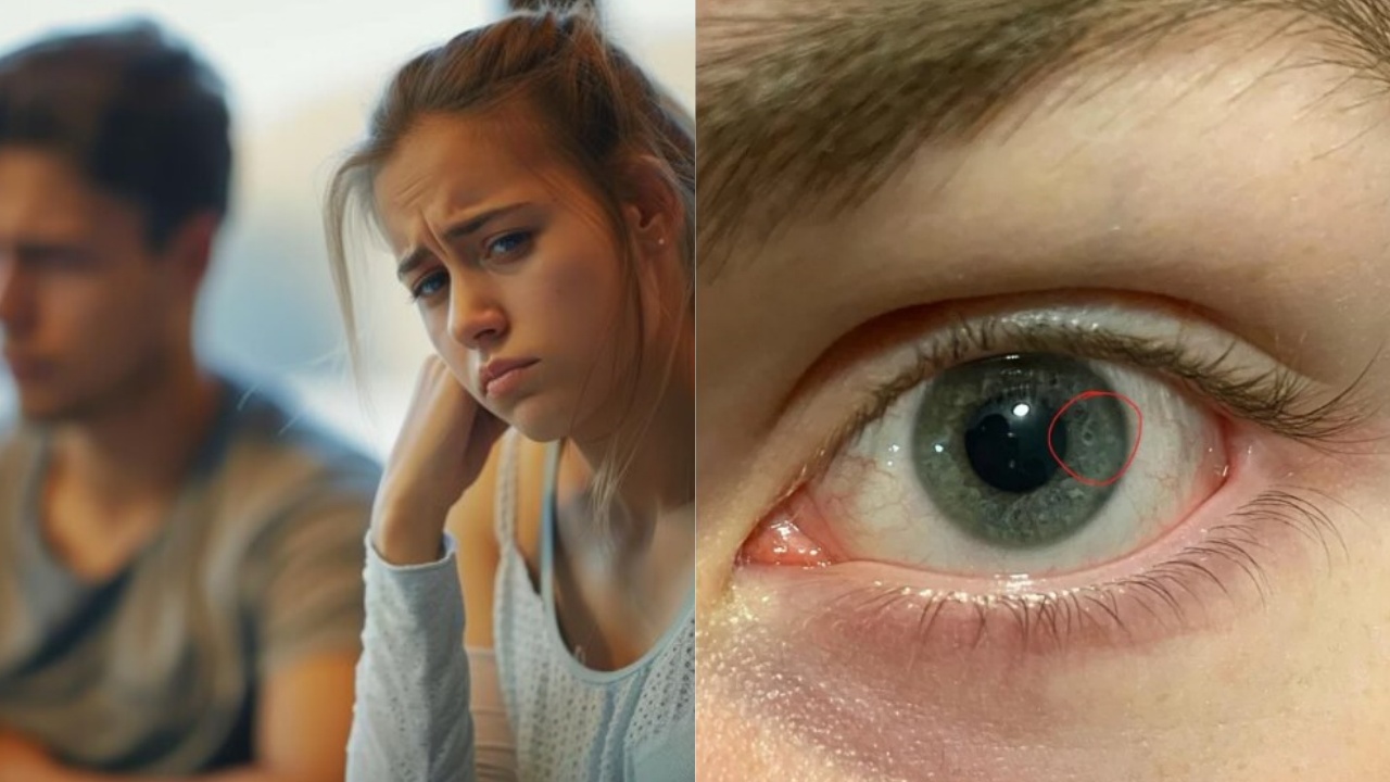 Woman suspects boyfriend is made by a factory after discovering weird detail in his eye