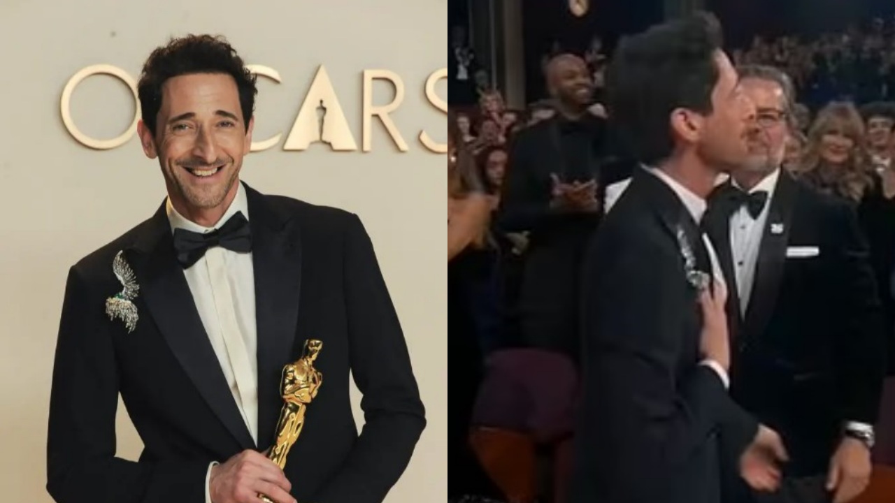 Viewers urge a ban on Adrien Brody over his gross act after winning second Best Actor Oscar
